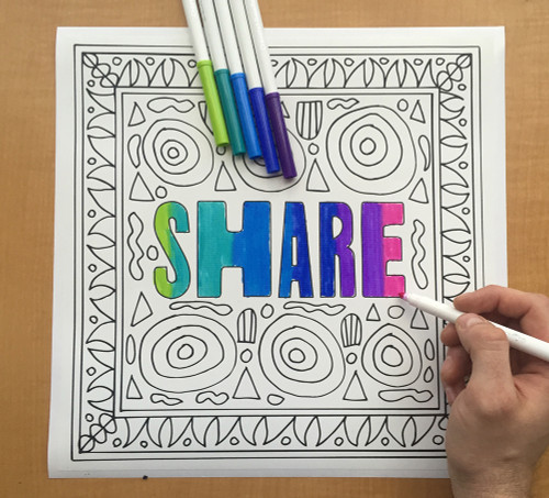 Begsonland Share Doodle Decal - Walls 360