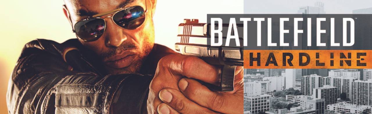 Battlefield Hardline Horizontal Wall Graphic 2 - Walls 360