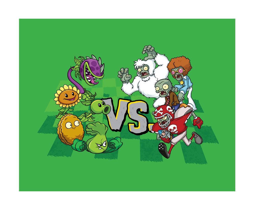 Plants vs. Zombies: VS. PVZ Grid I - Walls 360