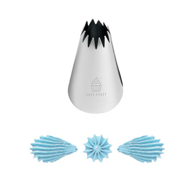 CAKE CRAFT #32 STAR PIPING TIP STAINLESS STEEL - Dimitrios Speciality ...