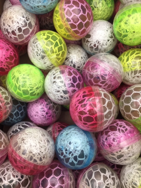 100 Stress Balls in 2" Capsules for Parties or Vending *Best Seller in ...
