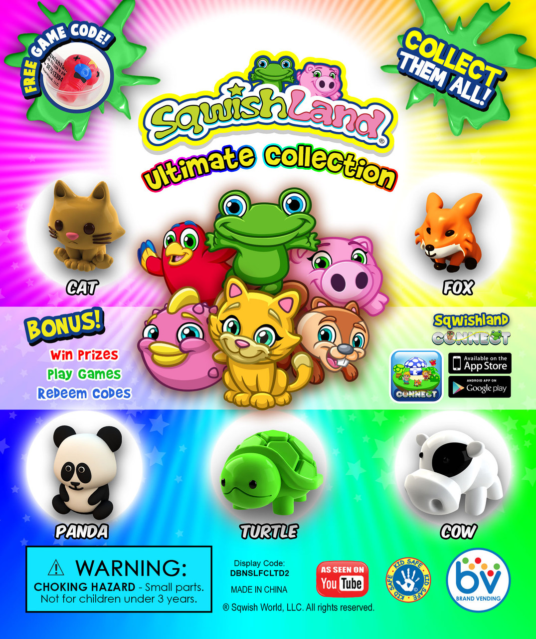 Squishland Squishy Animal Ultimate Collection TOP SELLER - GumballStuff ...