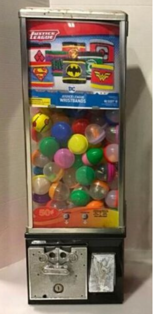 VICTOR 2" capsule toy bulk vending machine 2 inch vendor .50 ...