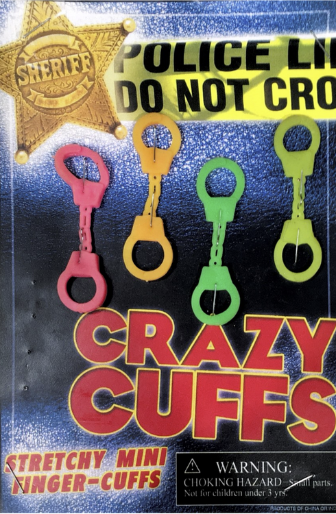 Mini Stretchy Finger Handcuffs in 1.1" Acorn Capsules 250 pcs ...