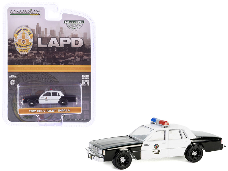 1982 Chevrolet Impala LAPD Los Angeles Police Department Black and ...