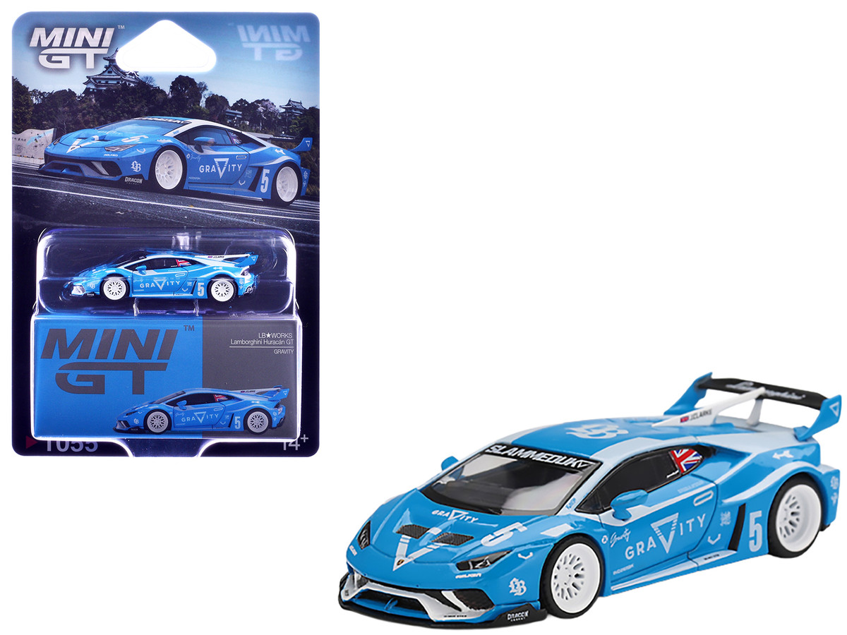 Lamborghini Huracan GT LB WORKS #5 Gravity Light Blue with Graphics ...
