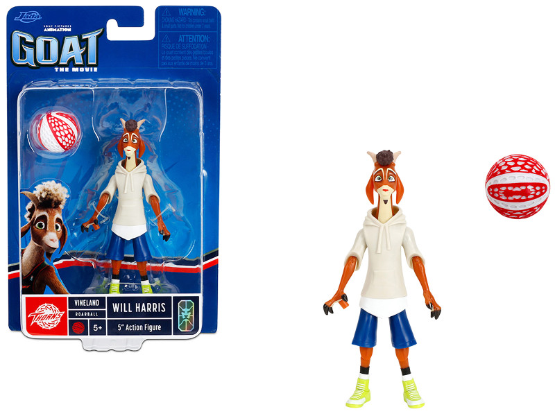 Will Harris 5 Moveable Figure with Basketball Gym Clothes Version Goat ...