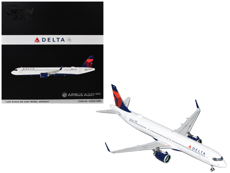 Airbus A321neo Commercial Aircraft Delta Air Lines N502DX White with ...