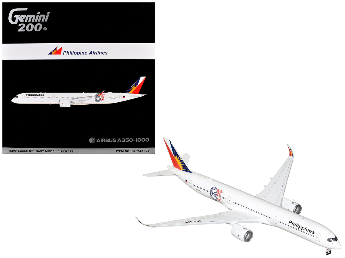 Airbus A350-1000 Commercial Aircraft Philippine Airlines RP-C3510 White ...
