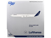 Airbus A340-600 Commercial Aircraft Lufthansa D-AIHF White with Dark ...