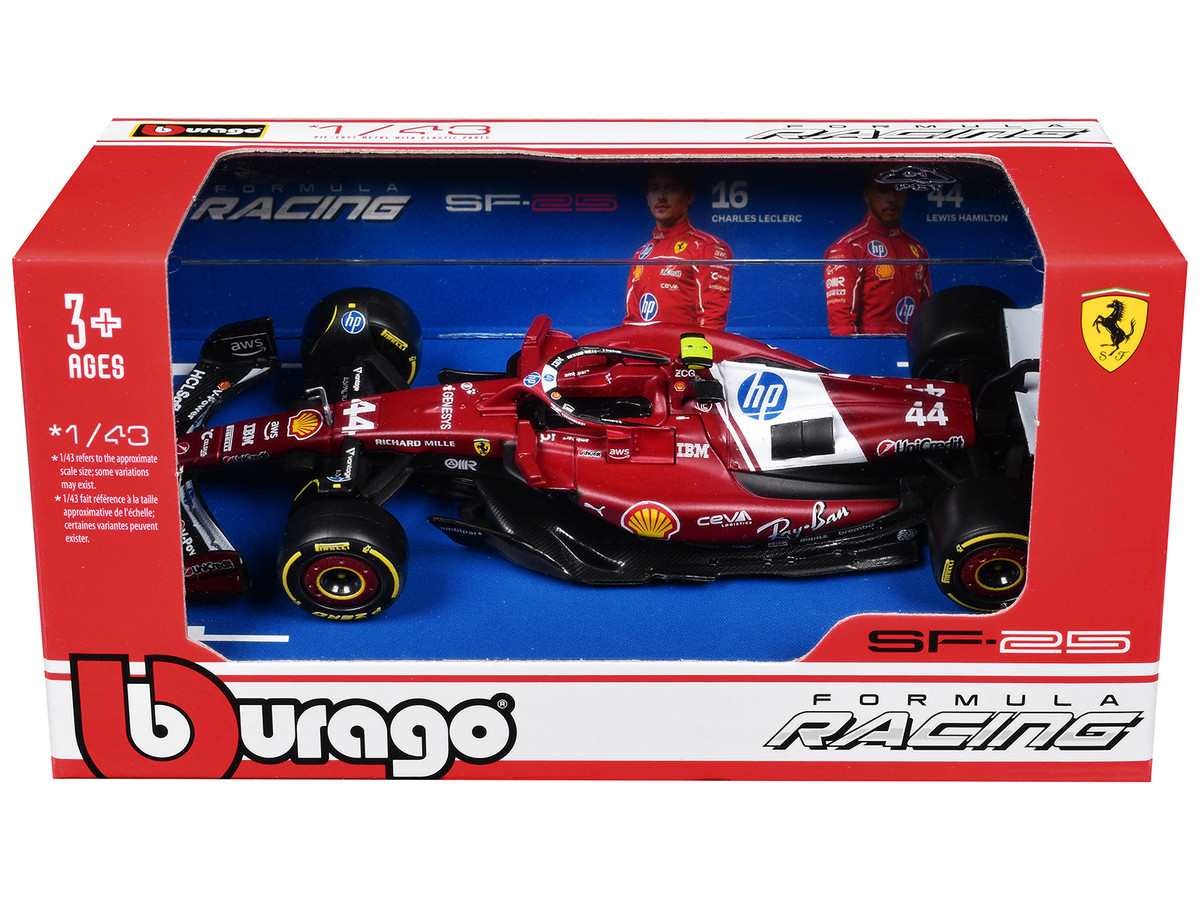 Ferrari SF-25 #44 Lewis Hamilton Formula One F1 World Championship ...