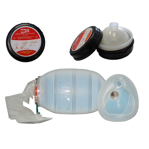 Pocket BVM Manual Resuscitator Collapsible | Four Square Healthcare ltd