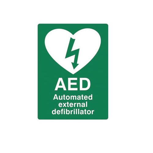 AED Wall Sign | Four Square Healthcare