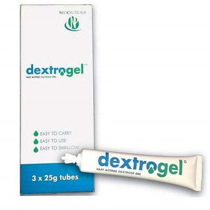 Dextrogel - Fast Acting Glucose Gel (25mg x3) | Four Square Healthcare