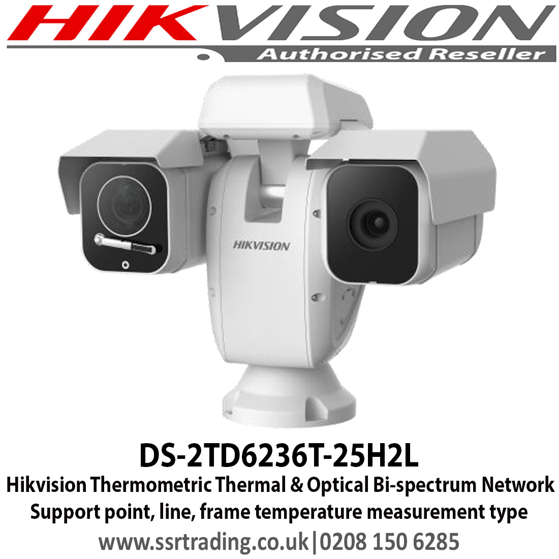 Hikvision - Thermometric Thermal & Optical Bi-spectrum Network Camera ...
