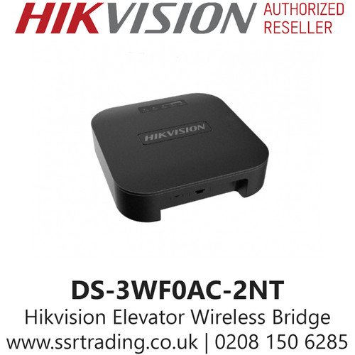 Hikvision Elevator Wireless Bridge, 2.4Ghz 300Mbps 100m - DS-3WF0AC-2NT