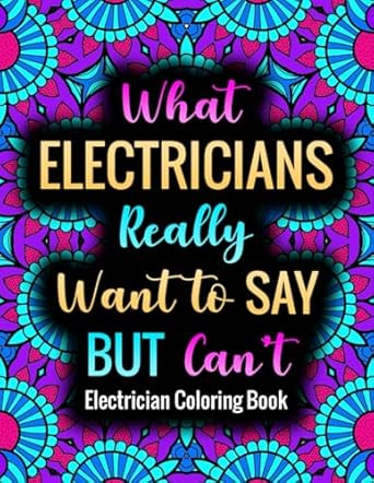 electrician coloring book