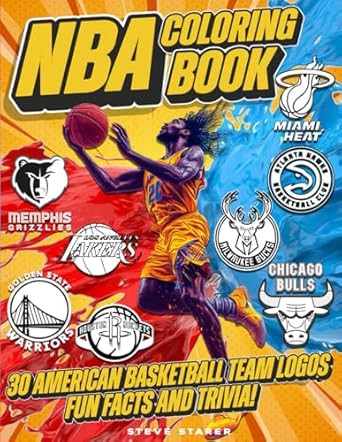 nba players coloring book
