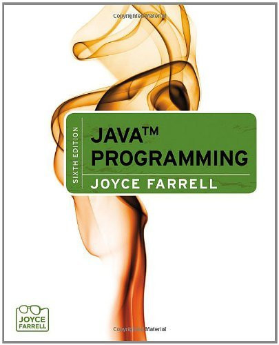 Java Programming By Joyce Farrell American Book Warehouse