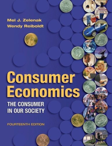 Consumer Economics by Mel J Zelenak