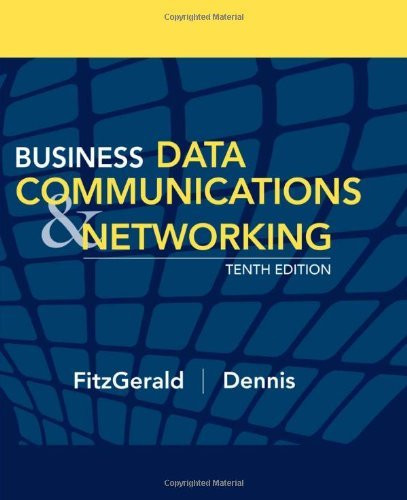 Business Data Communications And Networking by Jerry FitzGerald ...