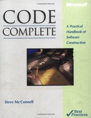 Code Complete by Steve Mcconnell