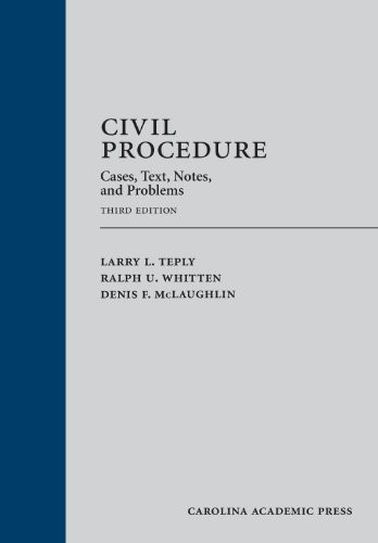 Civil Procedure by Larry Teply