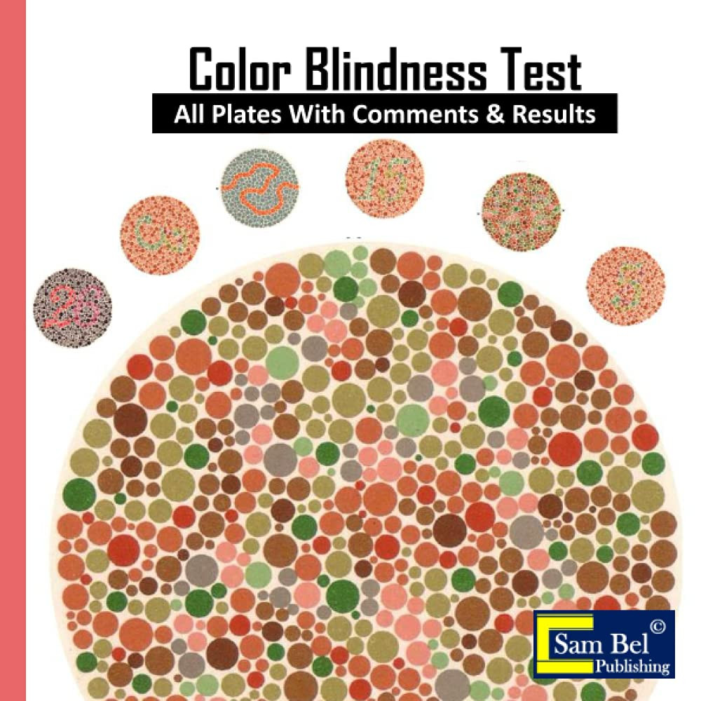 Color Blindness Test by Sam Bel - American Book Warehouse