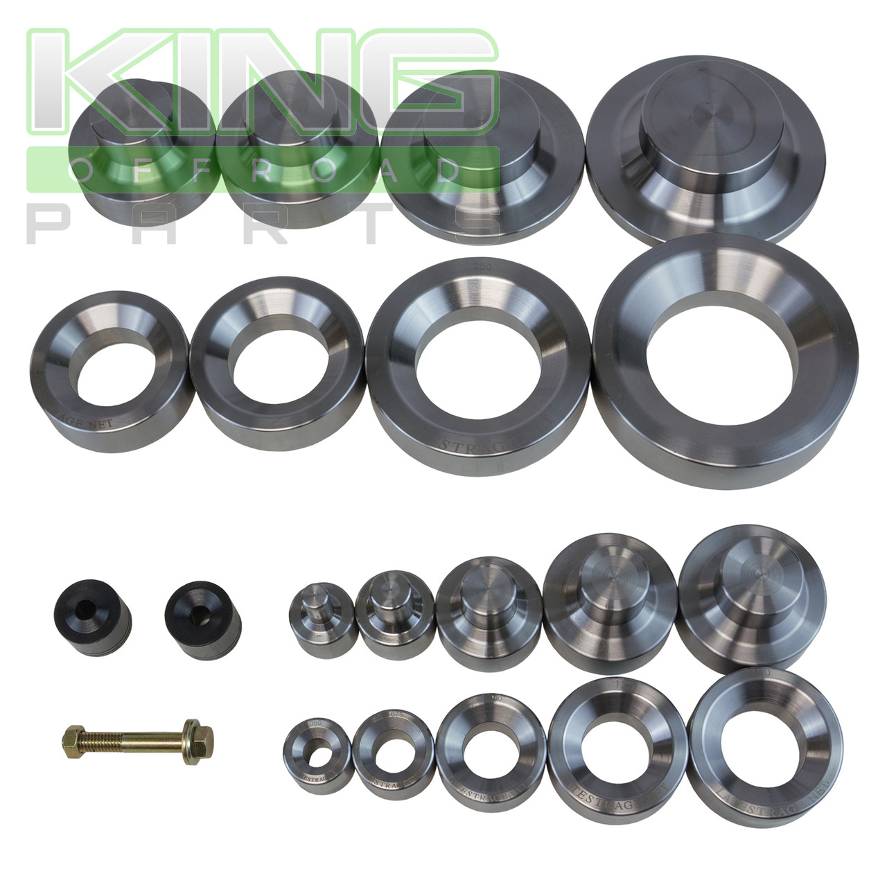 10 PIECE DIMPLE DIE SET - King Off Road Parts