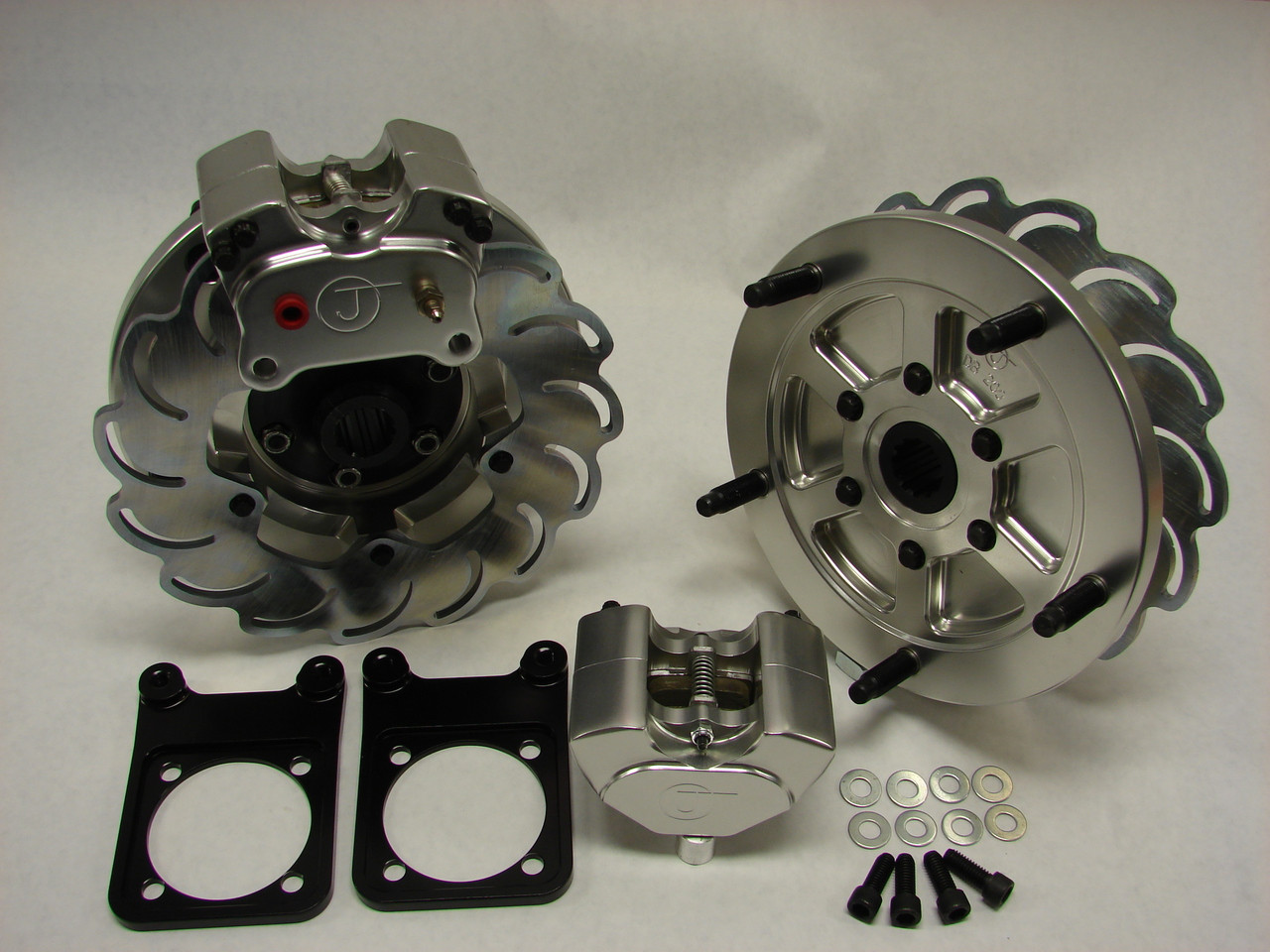 JAMAR REAR LONG AXLE VW DISC BRAKE KIT WITH 2 PISTON CALIPERS - King ...