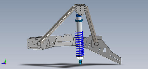 JEEP CHEROKEE XJ FRONT TUBE COILOVER SHOCK MOUNT KIT - King Off Road Parts