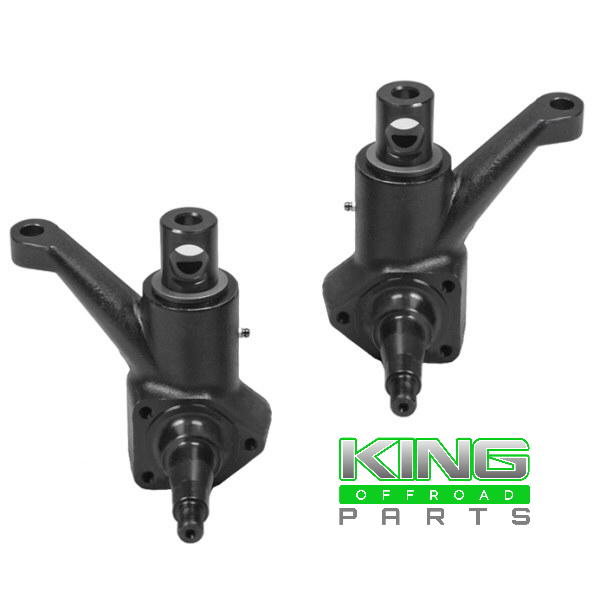 FORGED COMBO SPINDLES RAISED 3" FOR USE WITH INTERNATIONAL TIE ROD ENDS ...