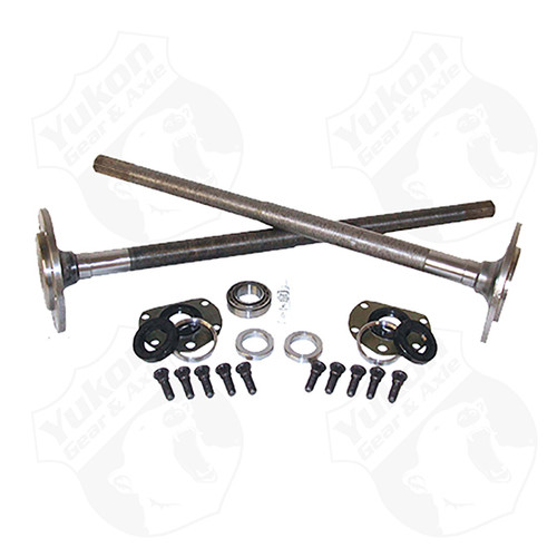 One piece axles for '76-'79 Model 20 CJ7 Quadratrack with bearings and ...