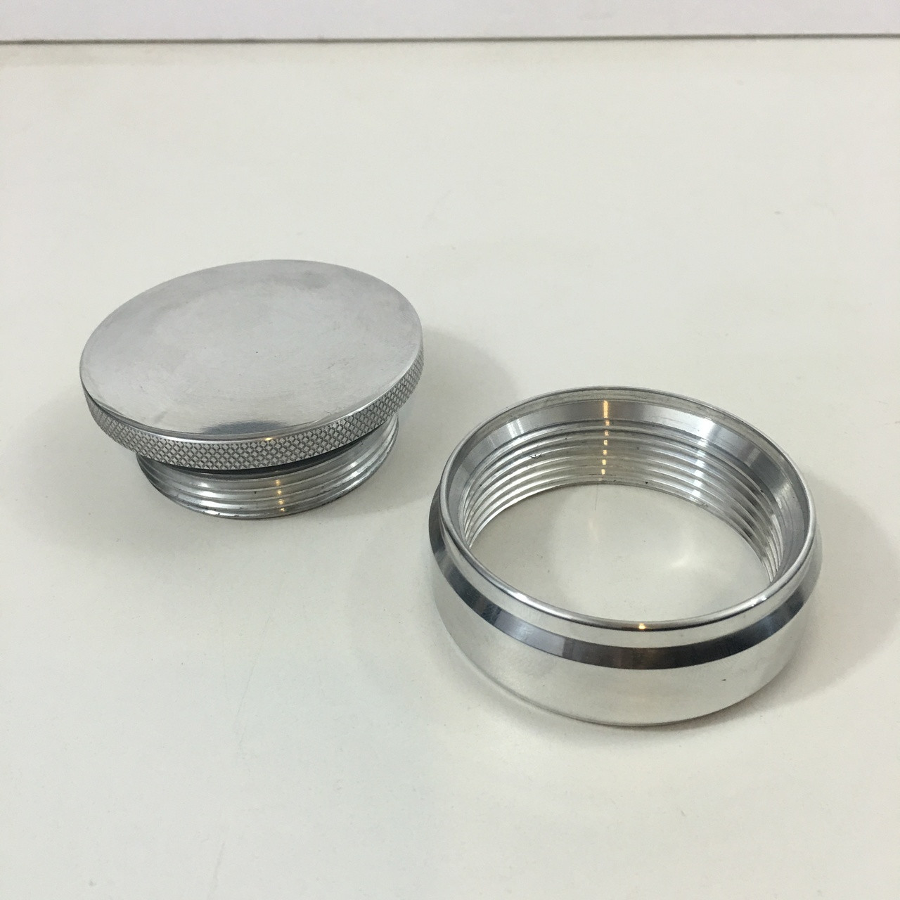 billet aluminum weld on fuel filler 2 1/4" id for aluminum tank - King ...