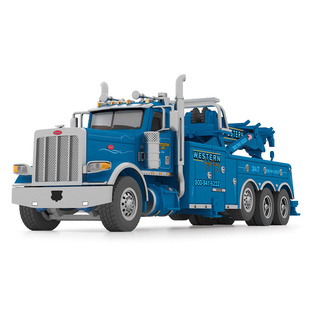1/64 DCP Western Distributing Towing & Recovery Peterbilt 389 day cab ...