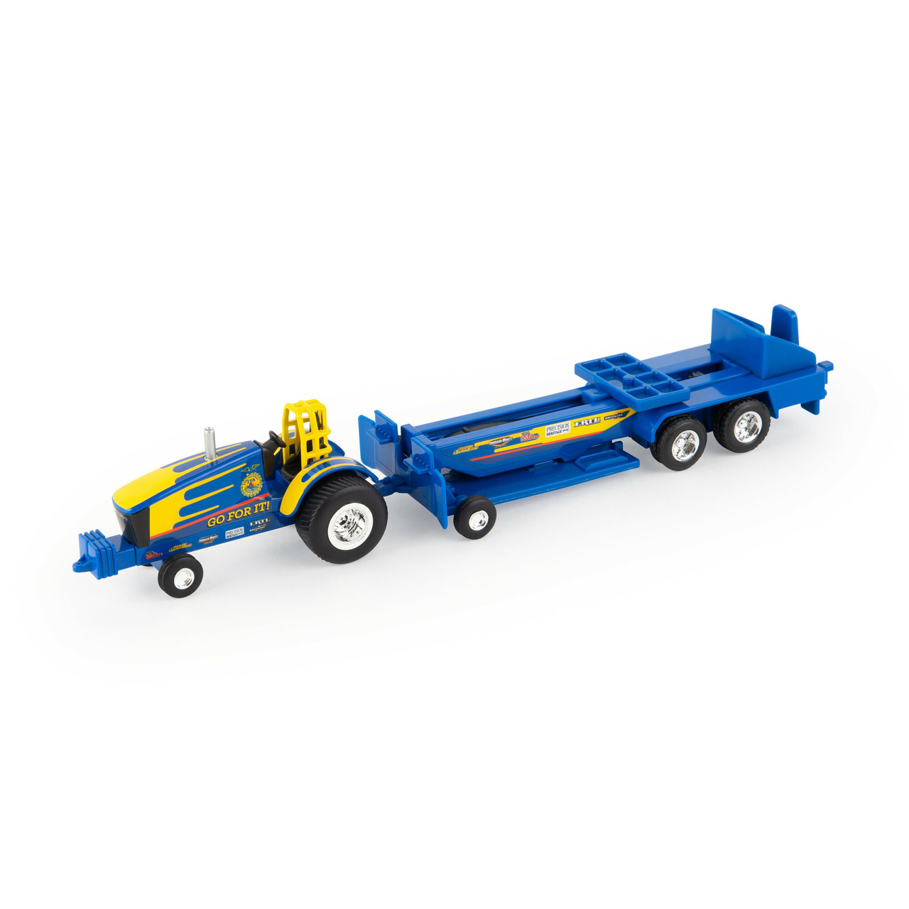 1/64 FFA Pulling Tractor & Sled - Version 2 - Windy Hill Farm Toys