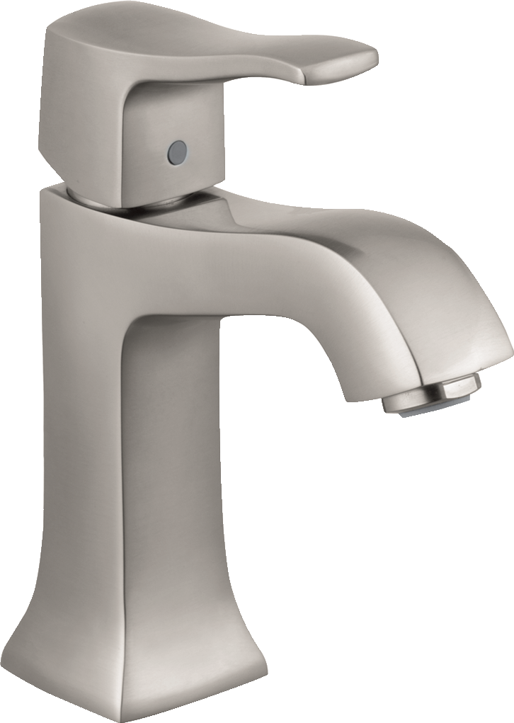 Hansgrohe Metris C Single-Hole Faucet 100 with Pop-Up Drain, 1.2 GPM ...