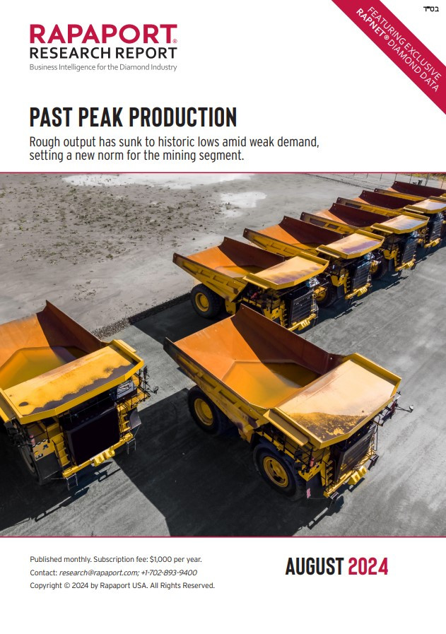 Rapaport Research Report - August 2024 - The Rapaport Store