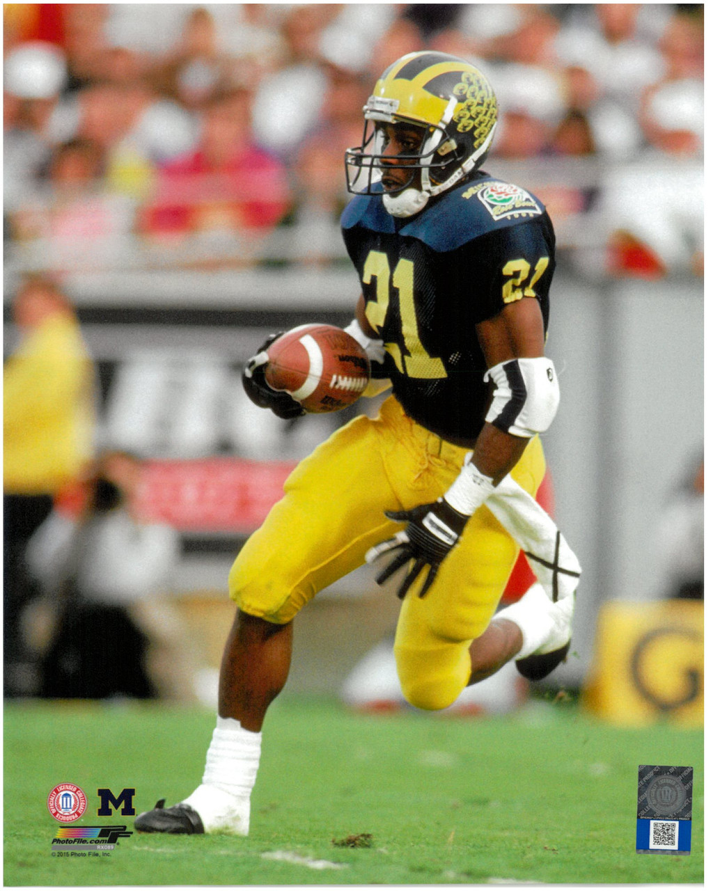 Desmond Howard University of Michigan PhotoFile 8x10 Photo #2 - Detroit ...