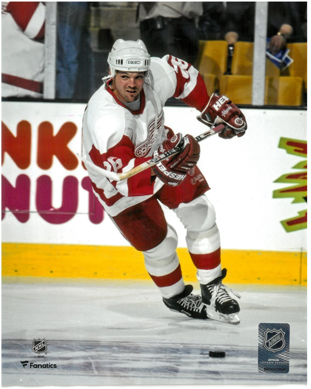 Joe Kocur Detroit Red Wings Fanatics 8x10 Photo - Detroit City Sports