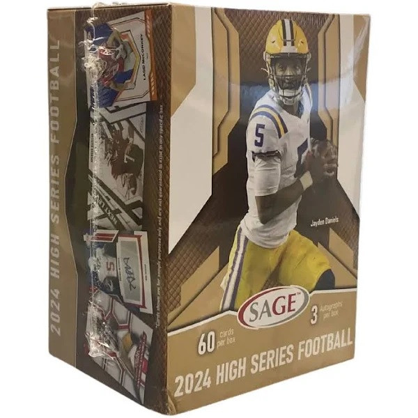 2024 Sage Football High Series Factory Sealed Blaster Box - Detroit ...