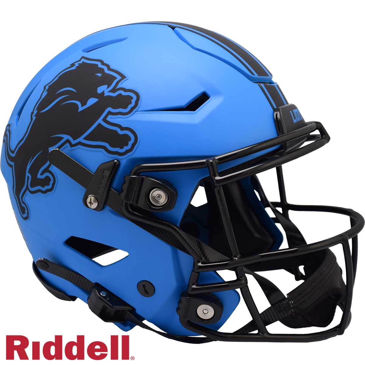 Detroit Lions Riddell Rave Speed Flex Full Size Helmet - Detroit City ...