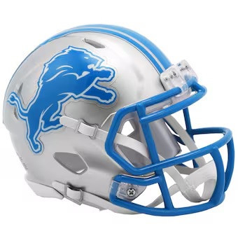 Jake Bates Autographed Detroit Lions On Field Mini Helmet (Show Pre ...