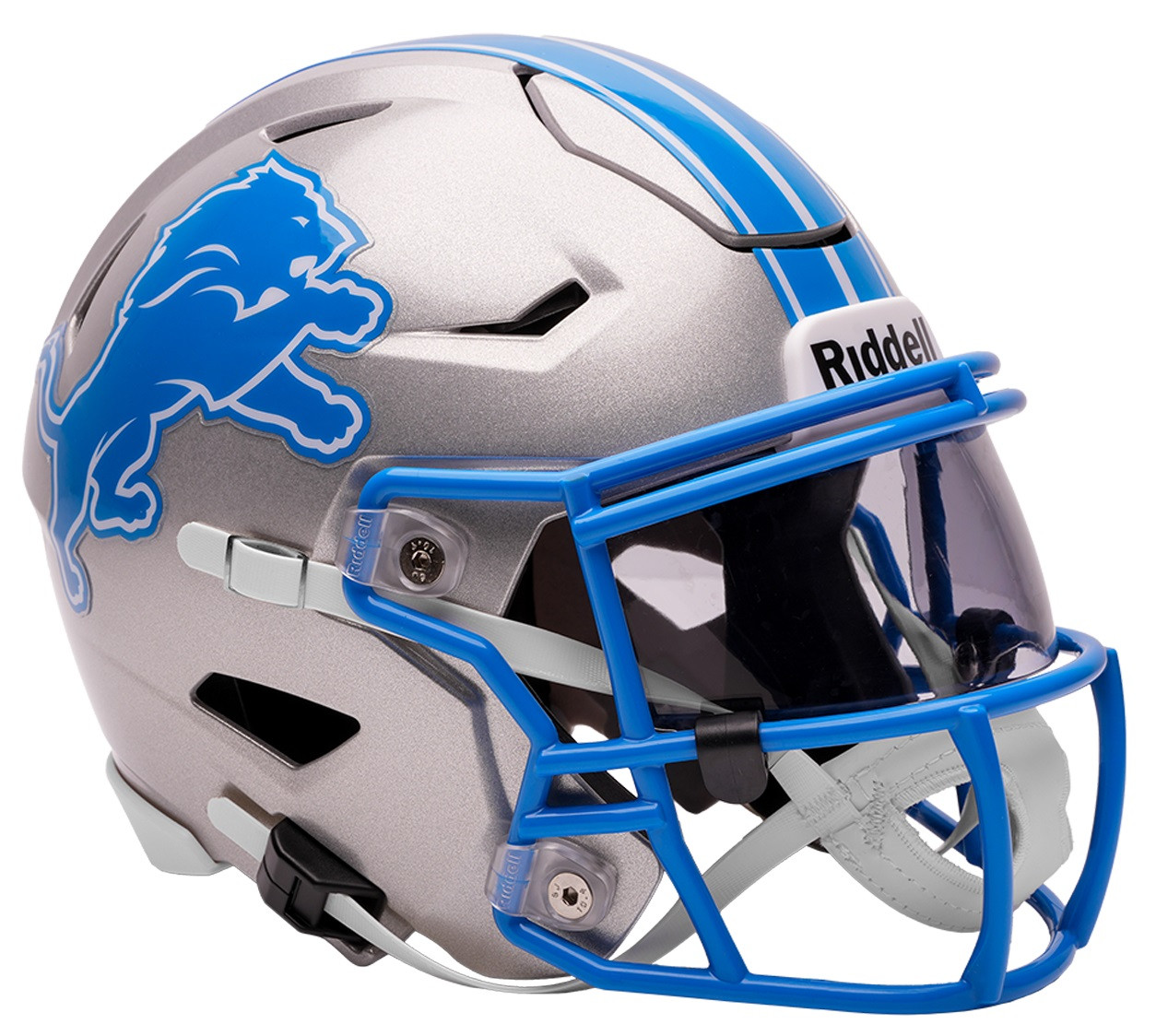 Alex Anzalone Autographed Detroit Lions Riddell SpeedFlex Mid-Size ...