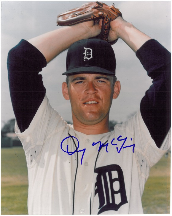 Denny McLain Autographed Detroit Tigers 8x10 Photo #1 - Detroit City Sports Denny McLain Autographed Detroit Tigers 8x10 Photo #1 - Detroit City Sports