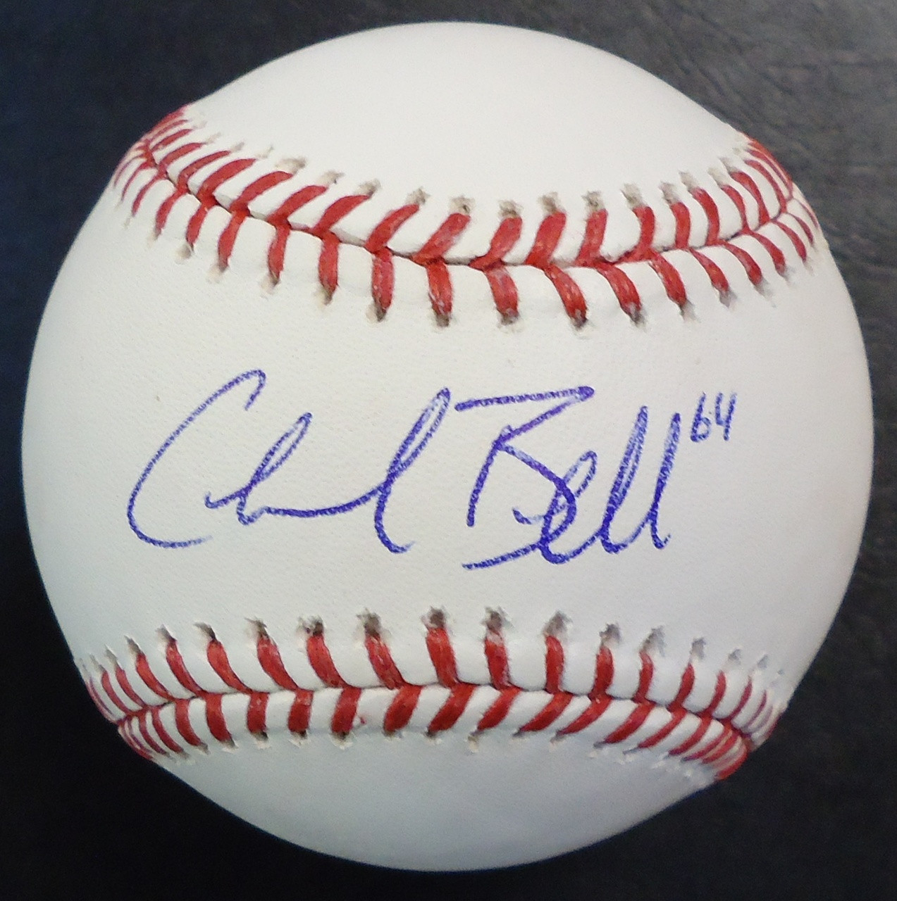 Chad Bell Autographed Baseball - Official Major League Ball - Detroit ...