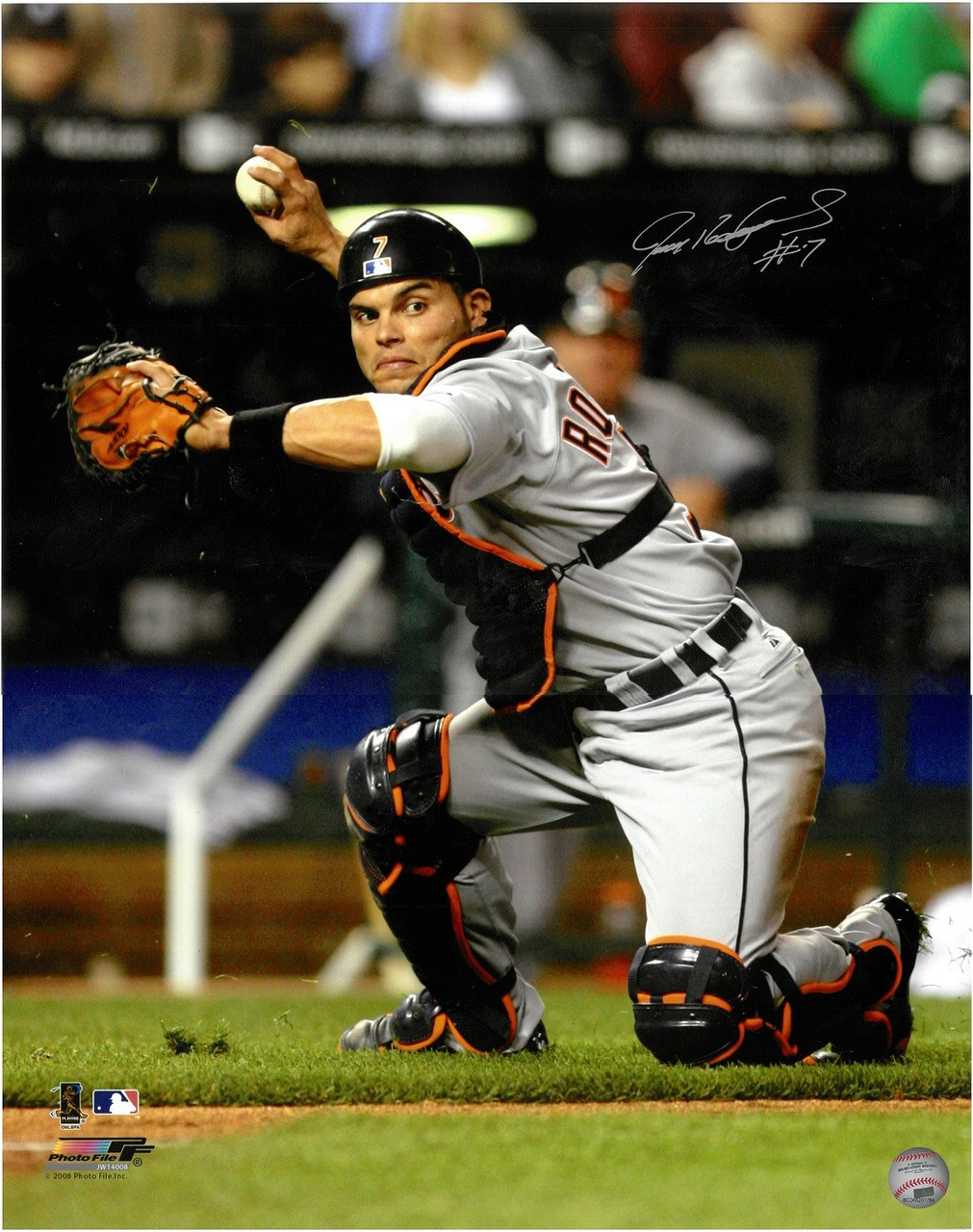 Ivan Rodriguez Autographed Detroit Tigers 16x20 Photo #1 - Detroit City ...