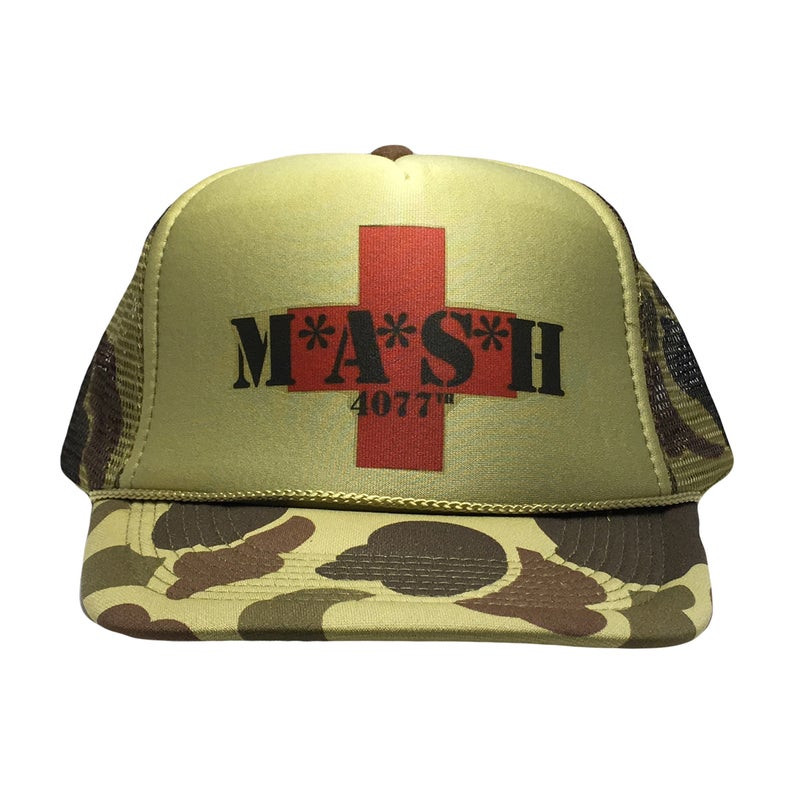 MASH Trucker Hat, MASH Hat, MASH, Trucker Hat, Snap Back Hat, Mesh Hat