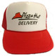 Pizza delivery trucker hat, pizza hat, pizza trucker hat, pizza ...