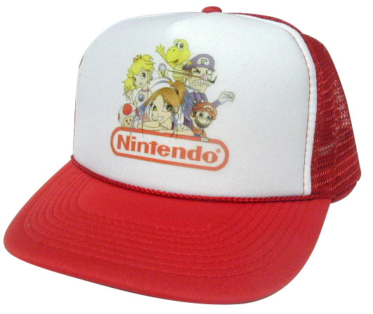 NINTENDO Hat, Trucker Hat, Mesh Hat, Snap Back Hat